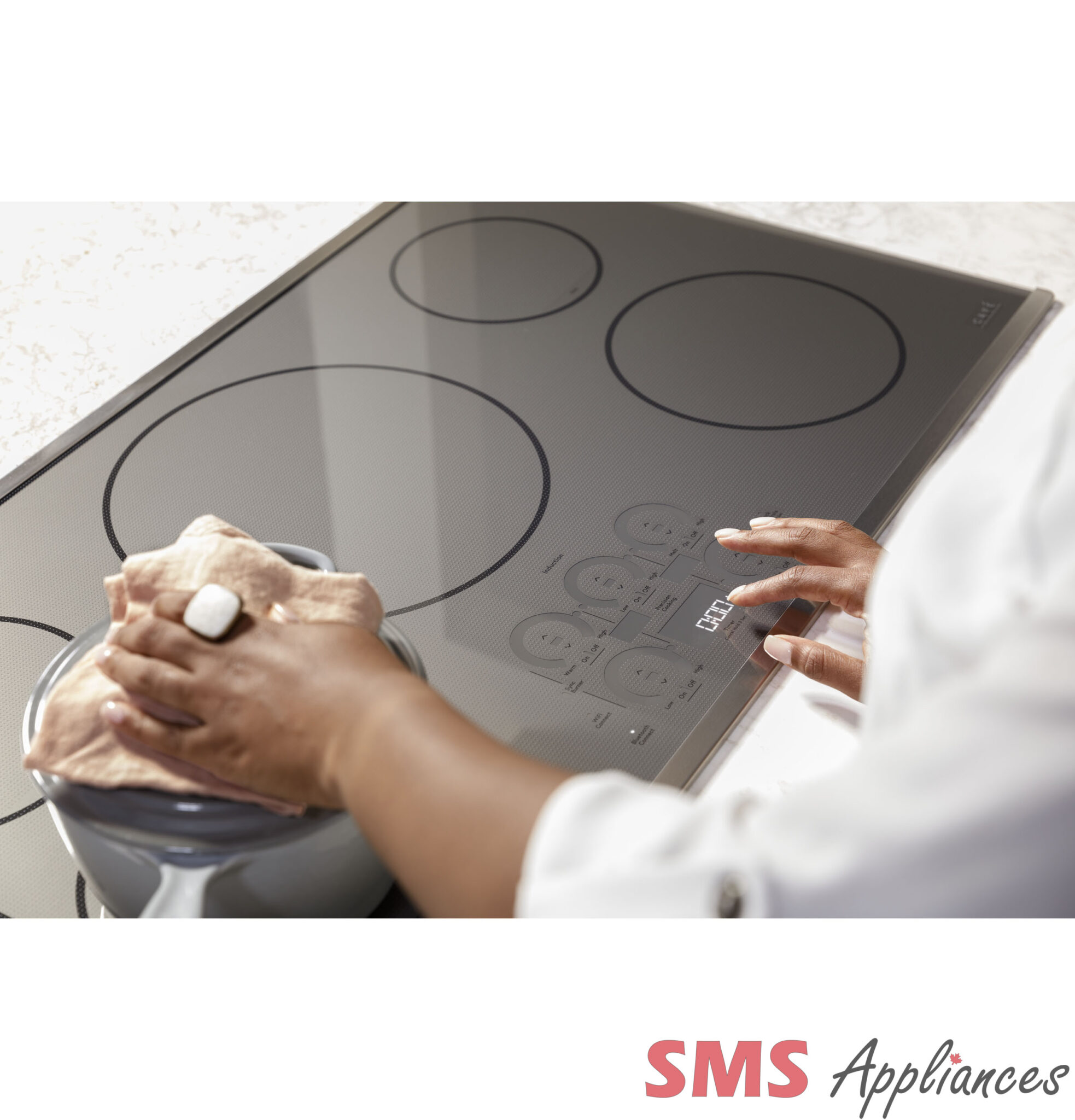 Café Series 36” Touch Control Induction Cooktop – CHP90361TBB - SMS ...